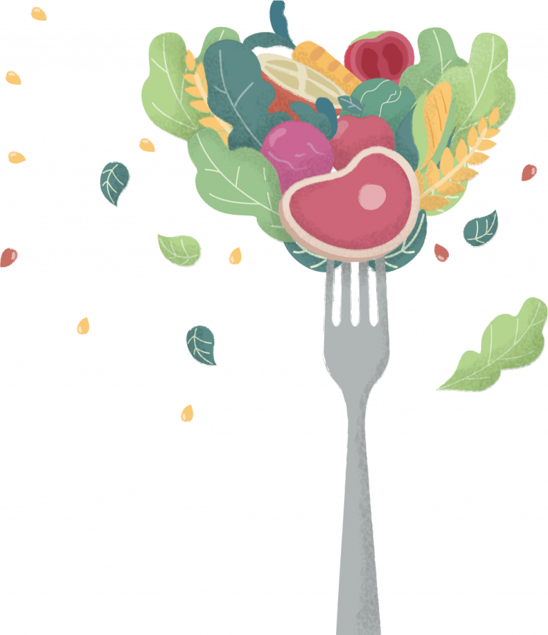 Dietitian_Illustration_11 | Seeds and Stalks